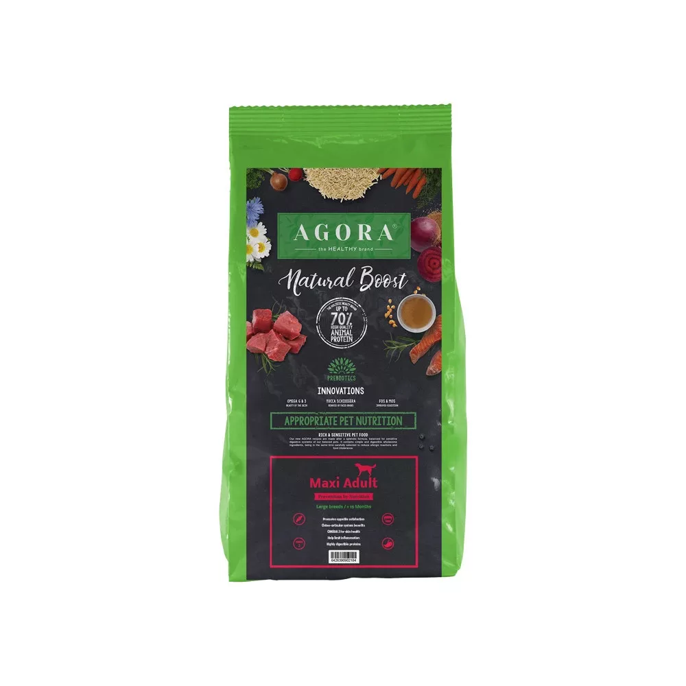 Agora Maxi Adult Száraz Kutyatáp (Csirke) - 12 kg - Man